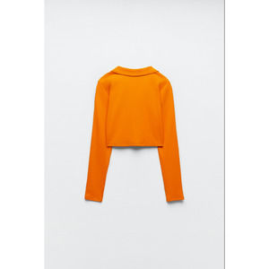 Zara | Tops | Zara Ribbed Polo | Poshmark